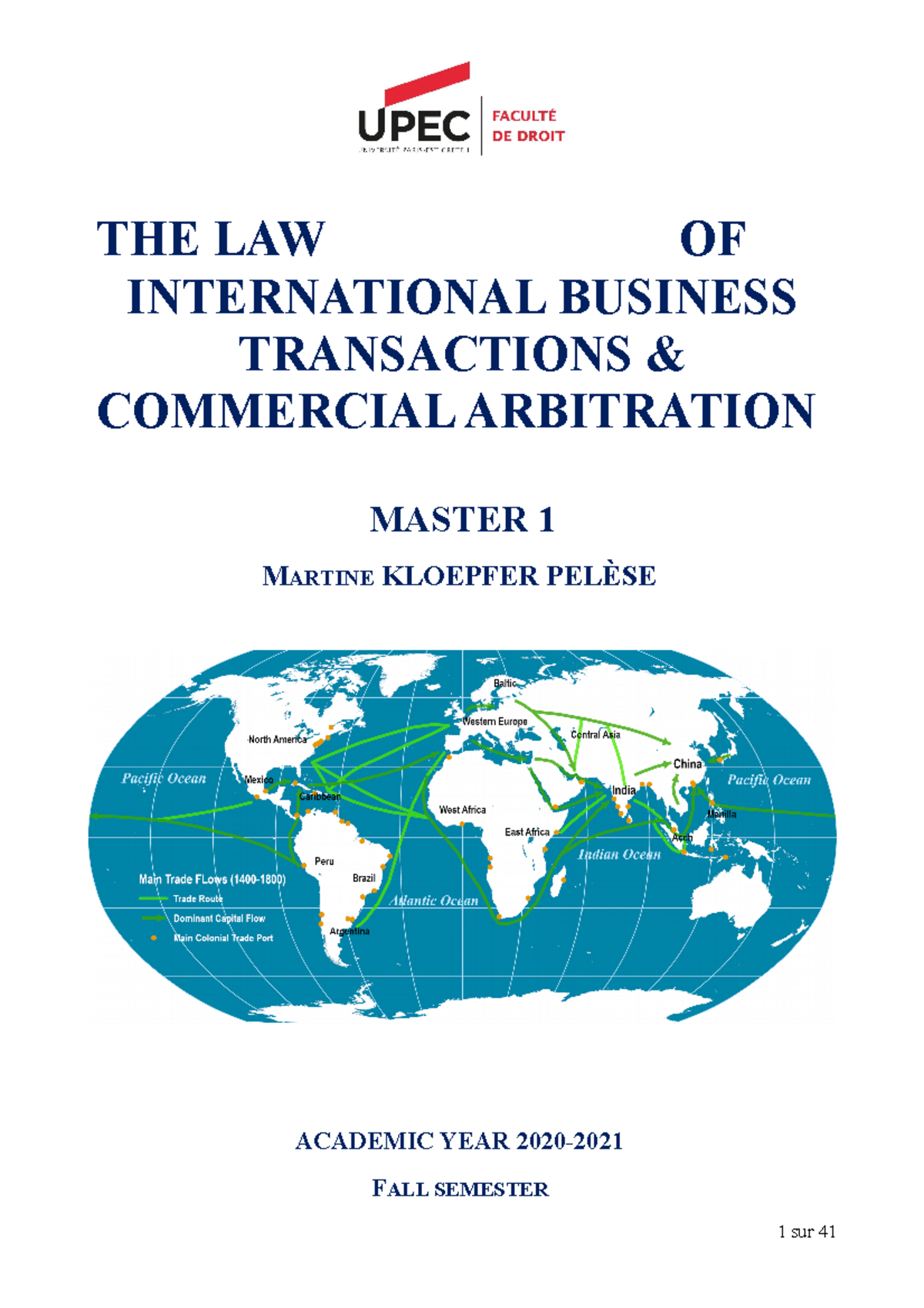 International Business Law - THE LAW OF INTERNATIONAL BUSINESS ...