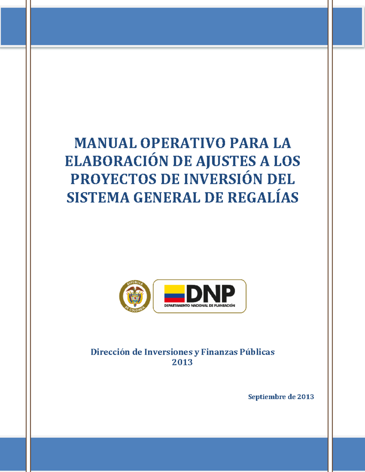 Manual Operativo AC 14-1 - MANUAL OPERATIVO PARA LA ELABORACI”N DE ...