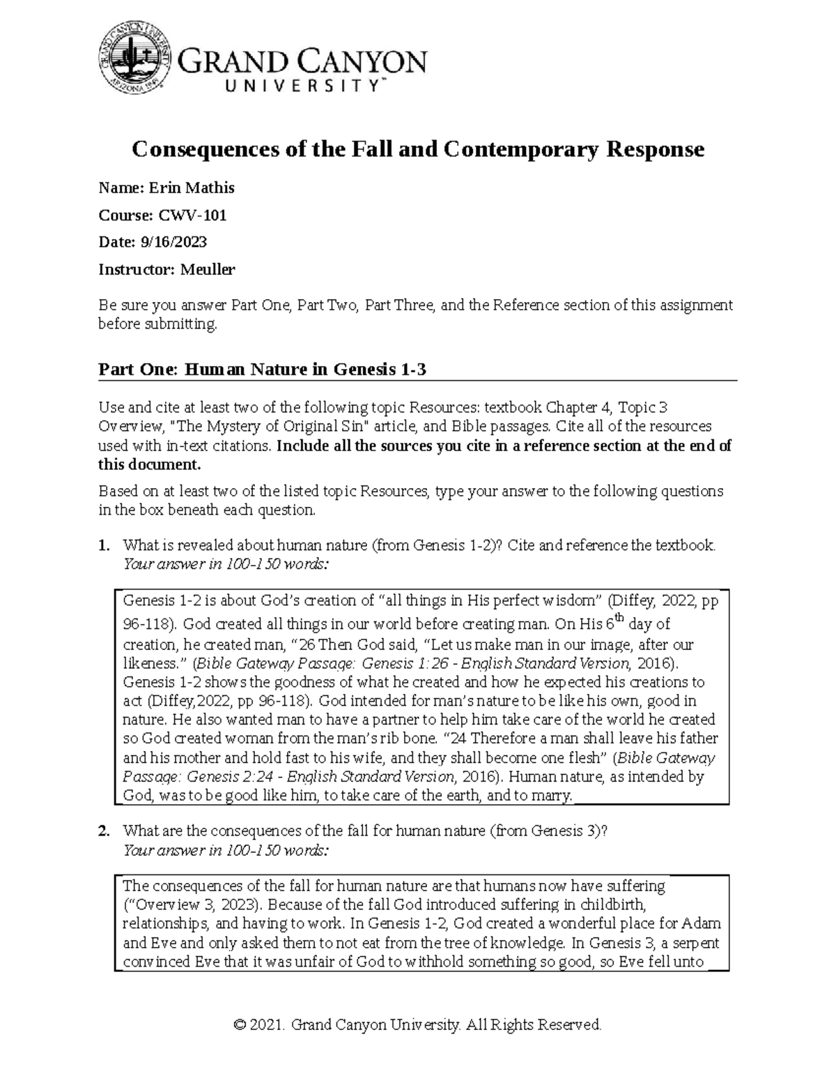 CWV-101-301-RS-T3Conseq Of The Fall Contemporary Response-Online (1) - Consequences of the Fall ...