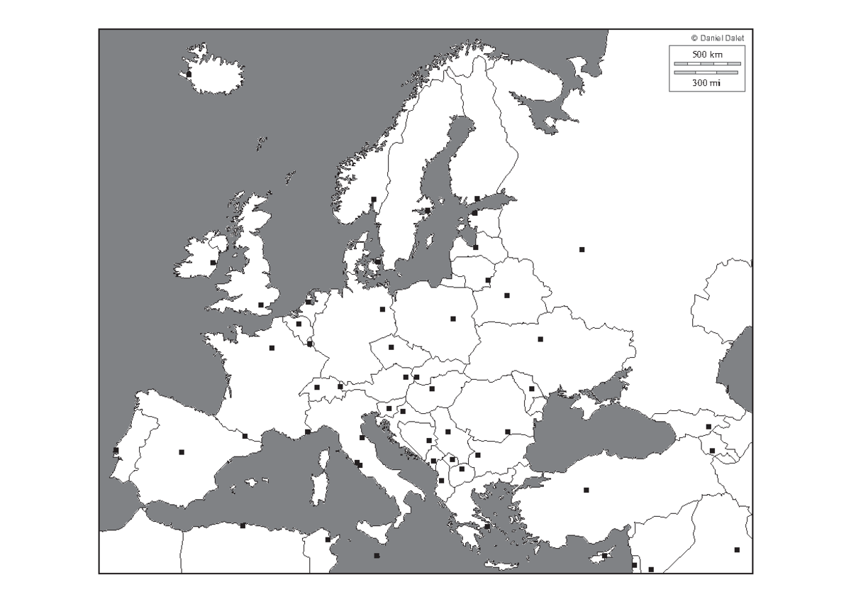 Croquis enjeux geopolitiques de l'europe - الجغرافيا - © Daniel ...
