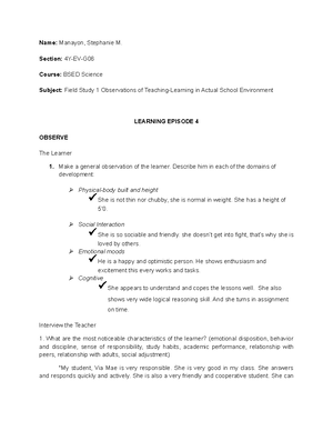 Chapter-4 - Chapter 4: Data Analysis and Findings This chapter is where ...