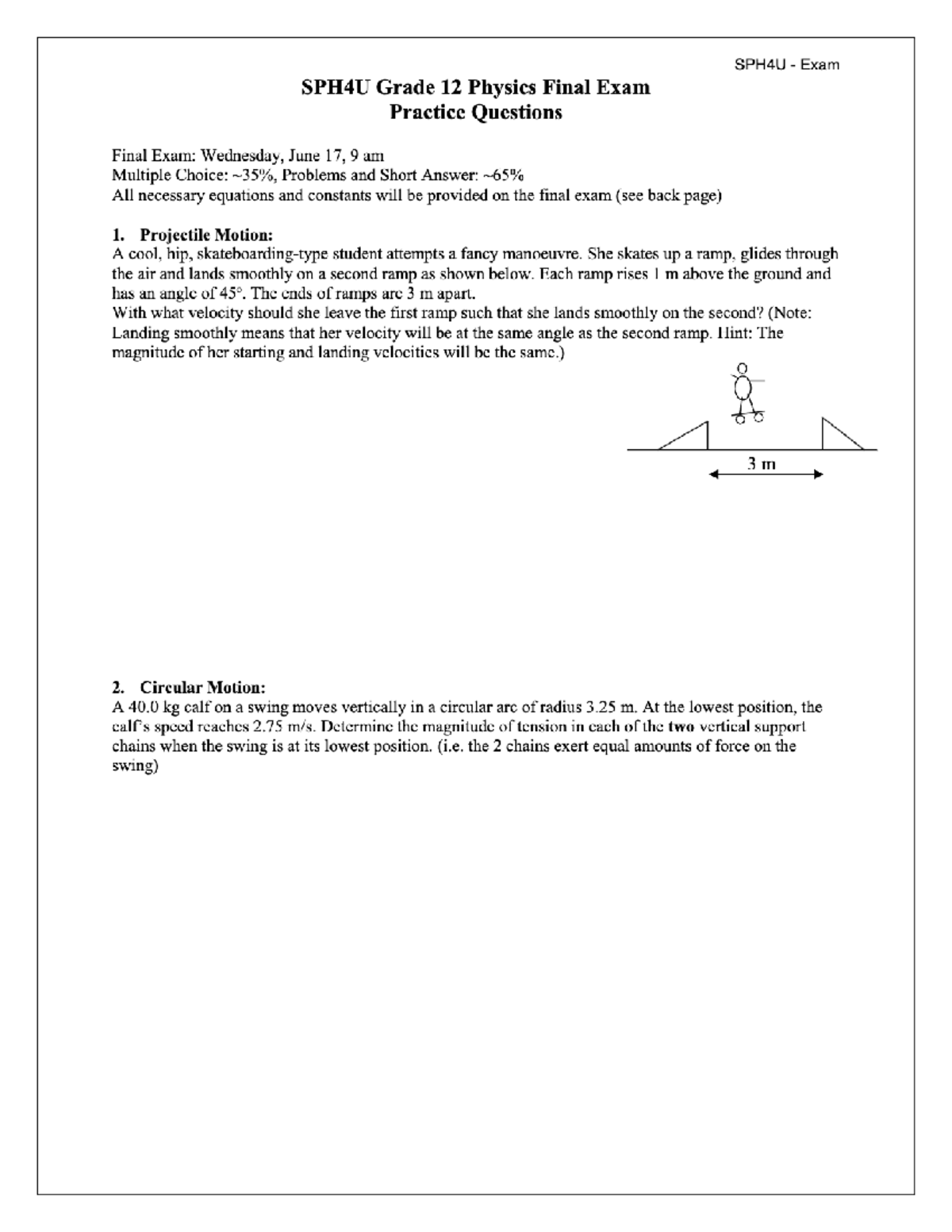 sph4u-grade-12-physics-final-exam-studocu