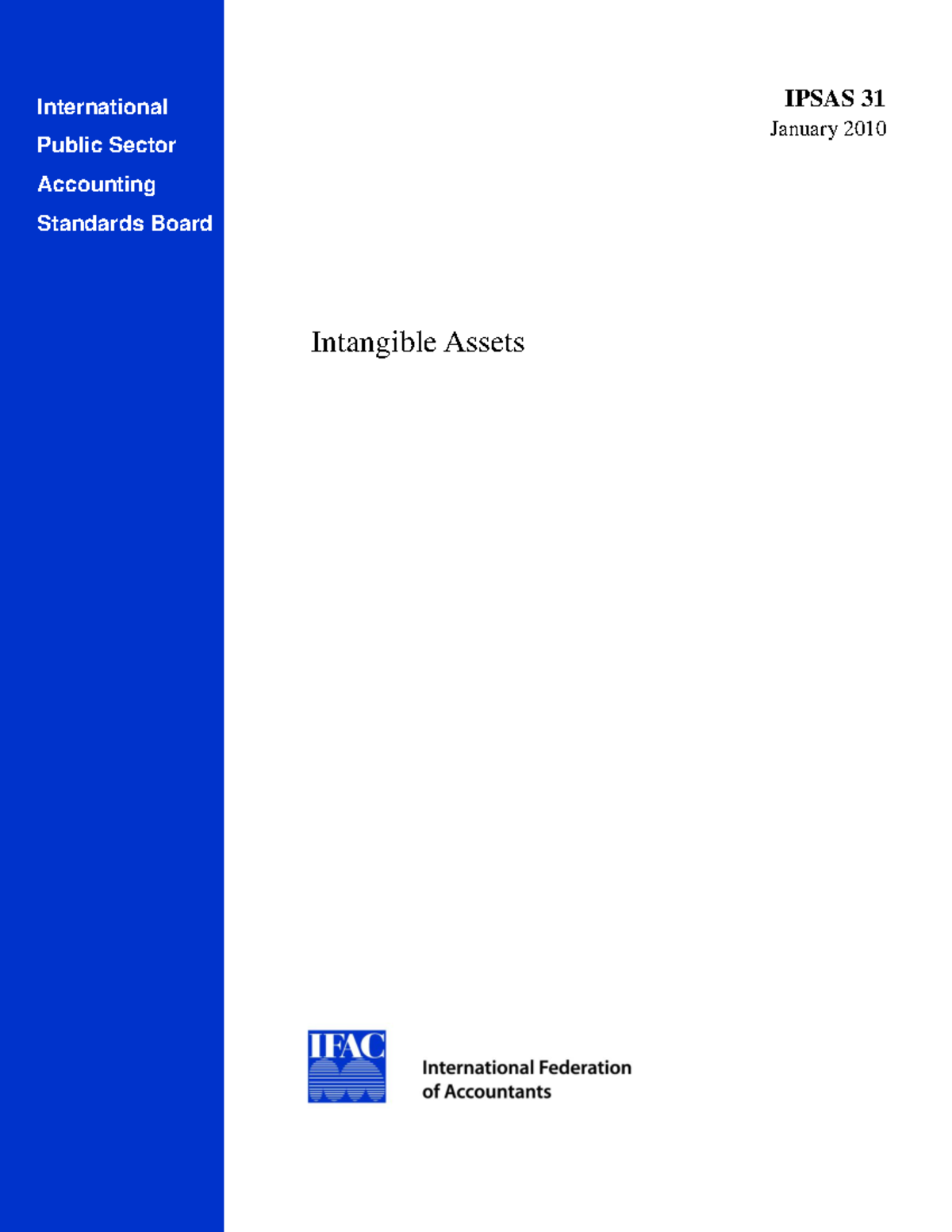 Ipsas 31 intangible assets - International Public Sector Accounting ...