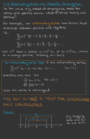 Calculus 2 Lecture Notes - 8 Improper Integrals so far we've only ...