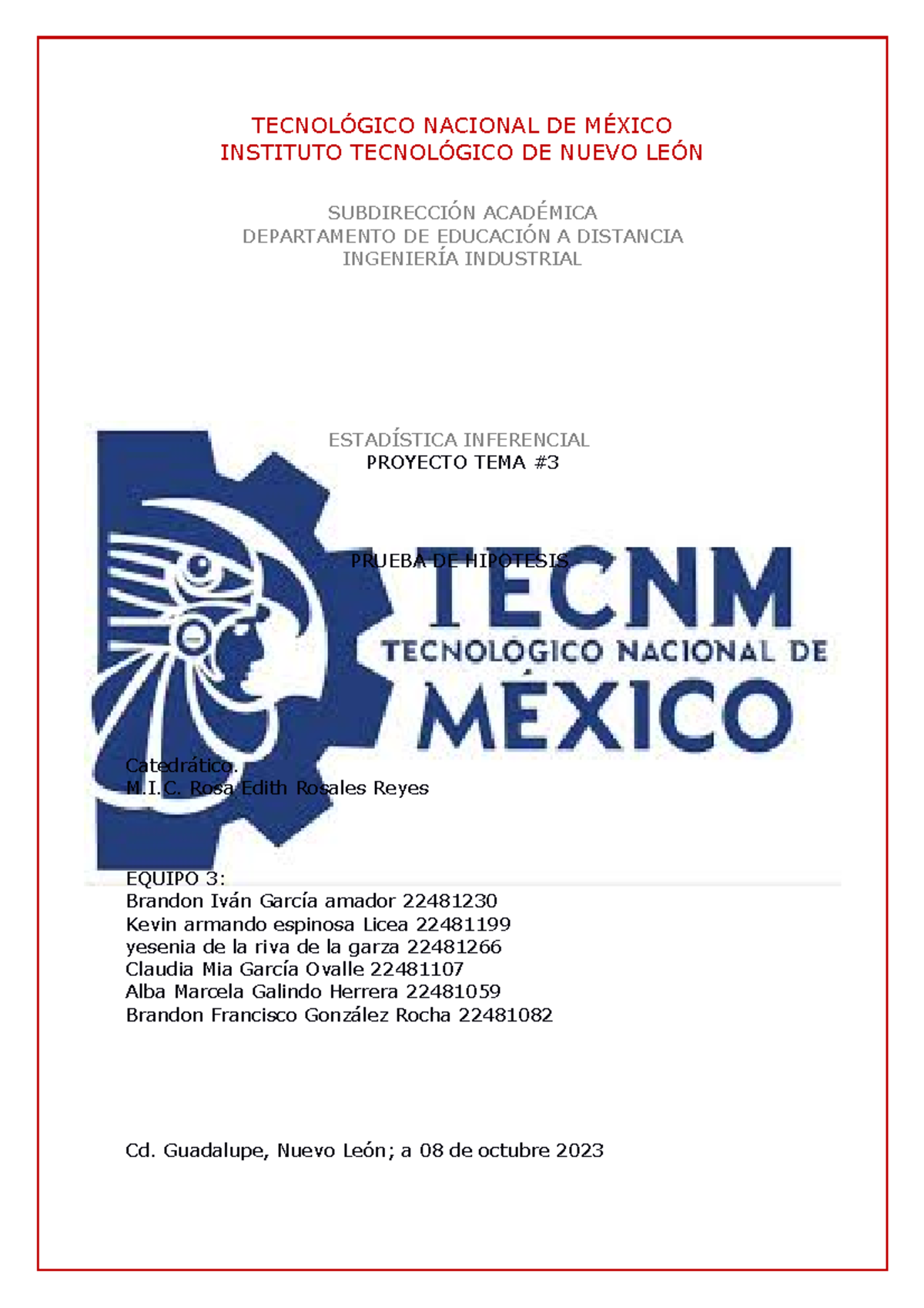 Portada Ea D editable - repasos - TECNOLÓGICO NACIONAL DE MÉXICO ...