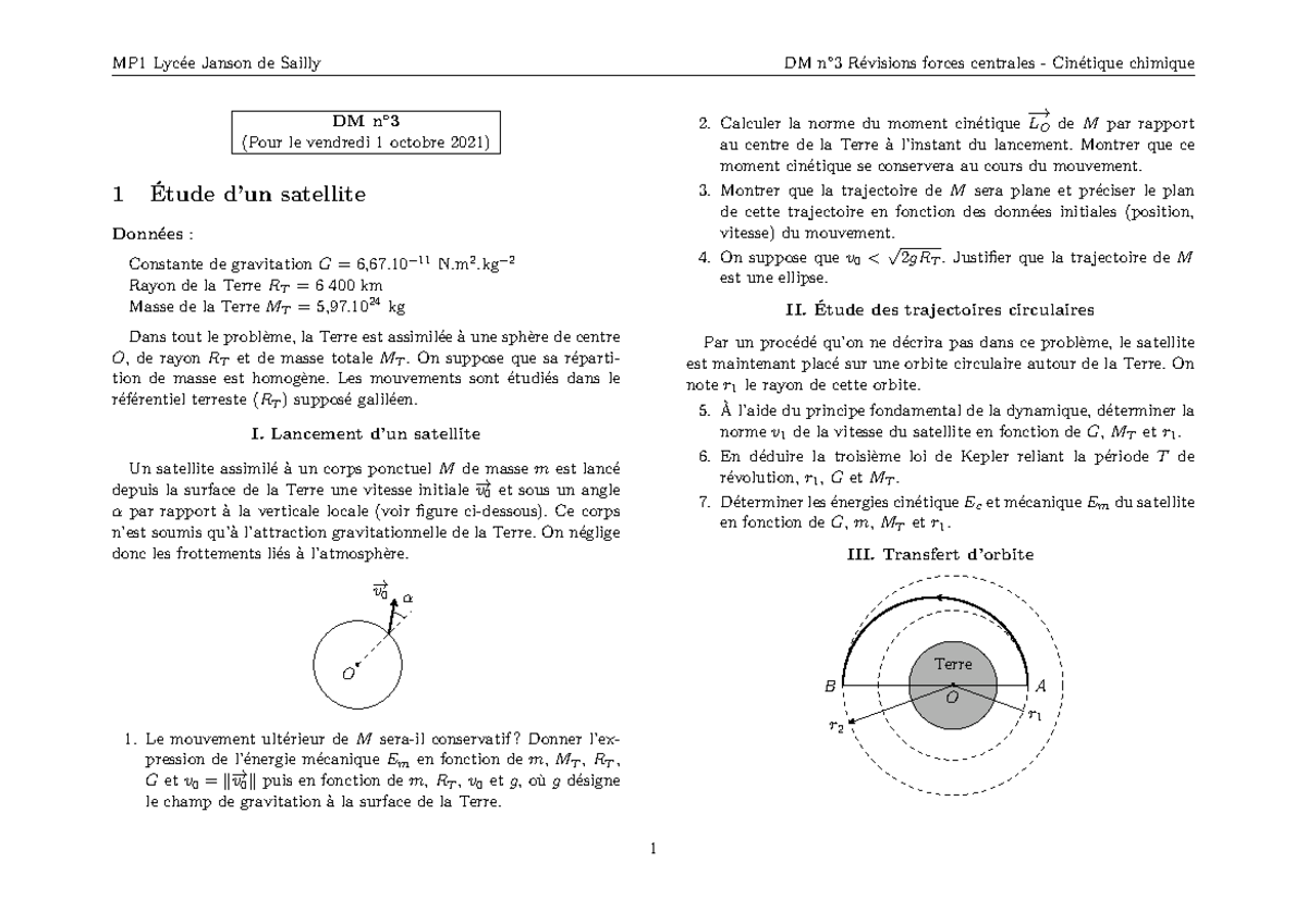 Download - Physico-Chimie Des Materiaux - MP1 Lycée Janson de Sailly DM n°3 Révisions forces ...