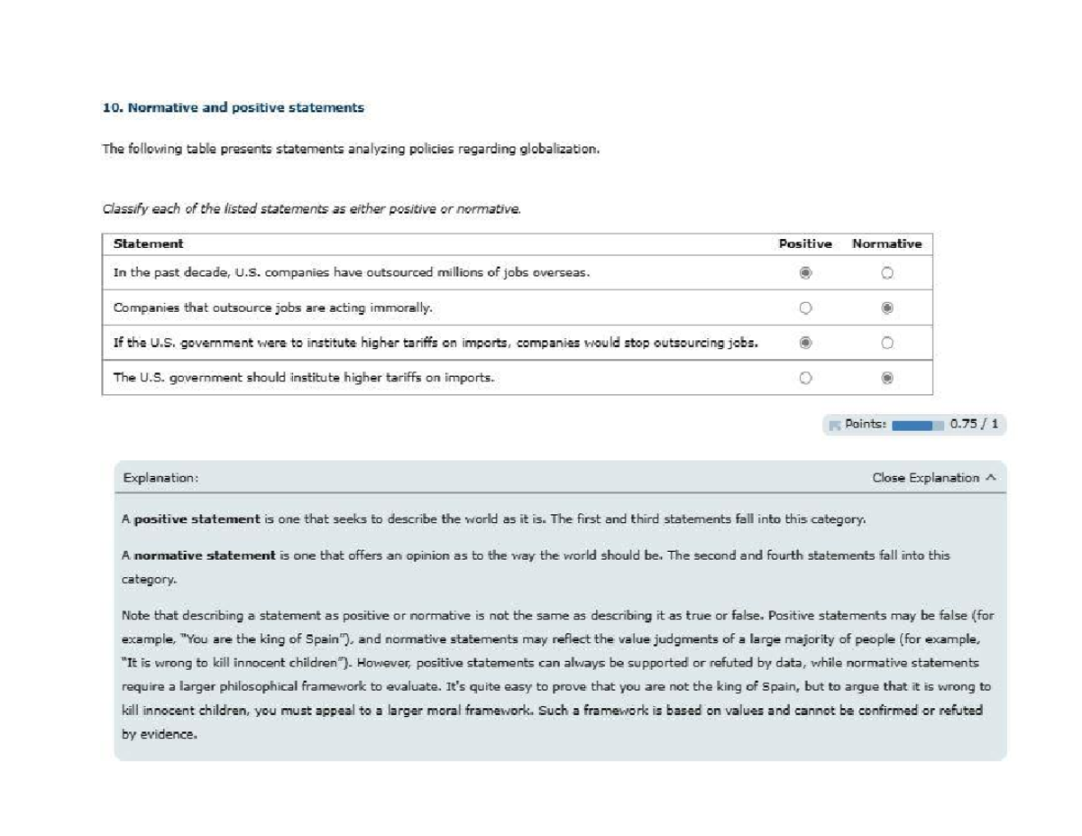 ECO-202 Quiz 1-Question 10 - ECO202 - Studocu