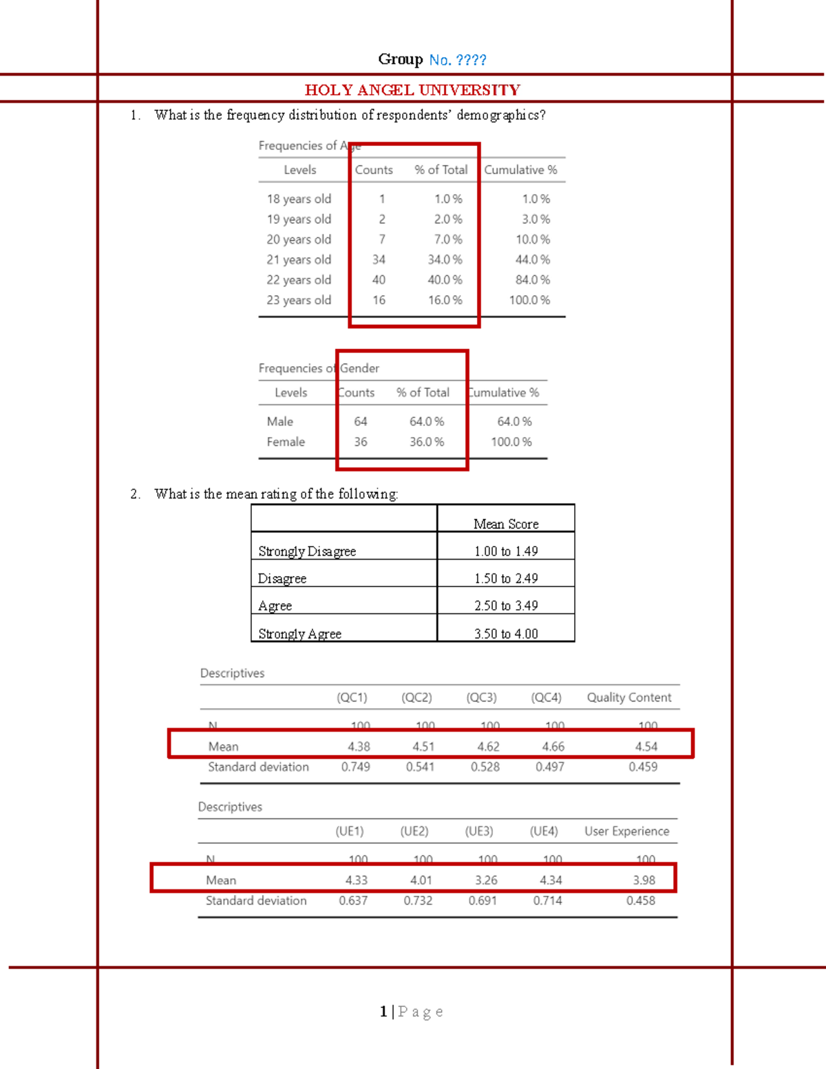 Group - answer guide (project) - accountancy - Group 9 1 | P a g e HOLY ...