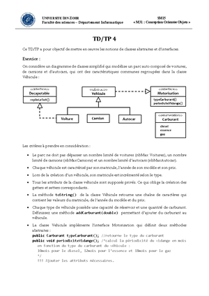 UML2 - uml decument - Modélisation UML et Programmation Orientée Objet avancée (Java) - Studocu