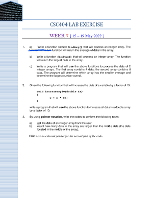 csc520 EXERCISE - Assignment 2 – CSC520 ( 5 0 Marks) CPU Scheduling Instruction: Your and ...
