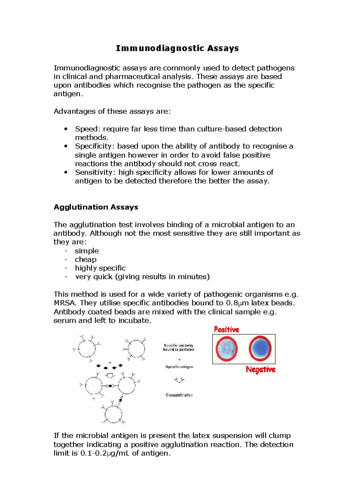 Immunodiagnostic-Assays - Immunodiagnostic Assays Immunodiagnostic ...