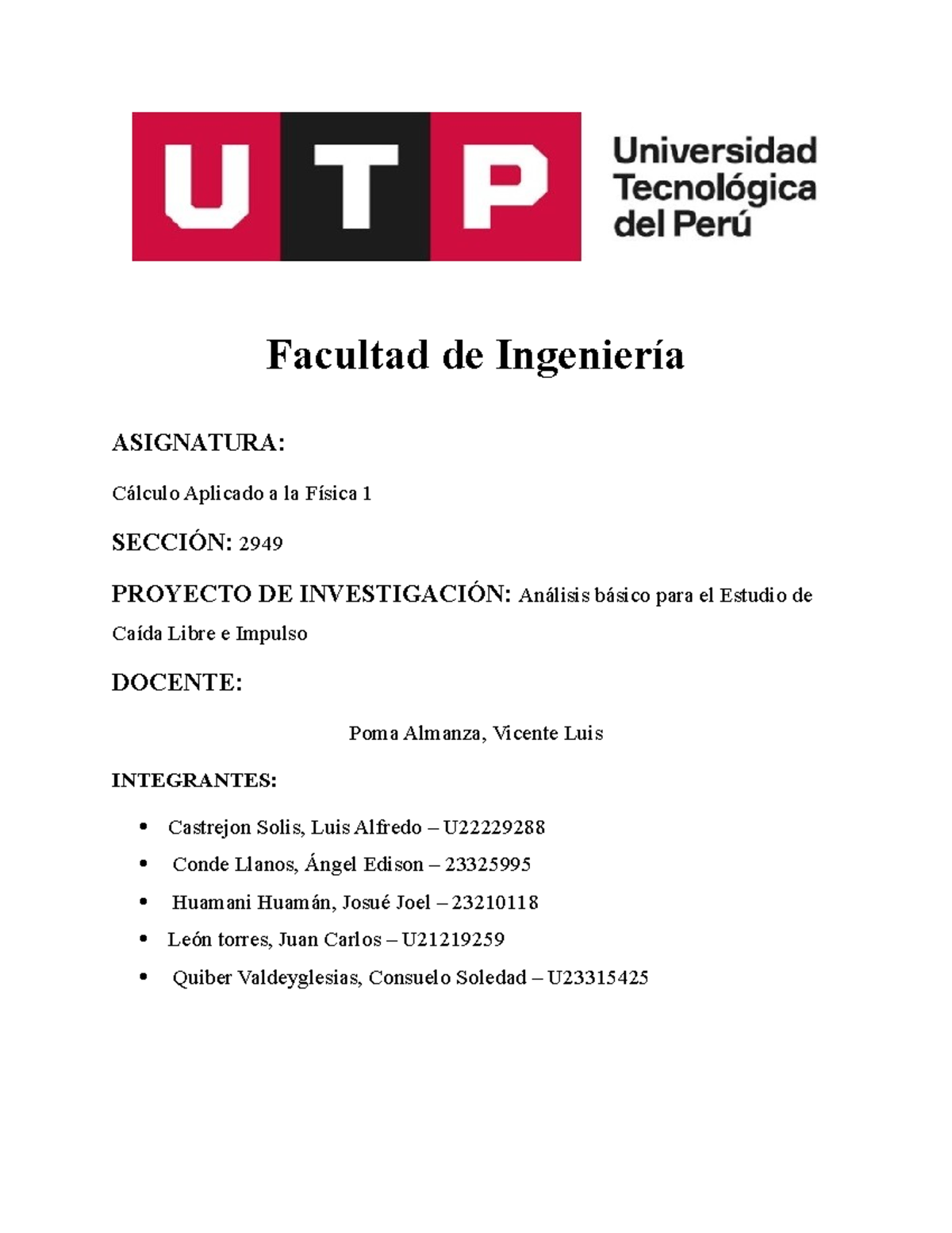 Avance de CAF1 - LISTO PARA QUE TE GUIES Y APRUEBES EL CURSO - Facultad ...