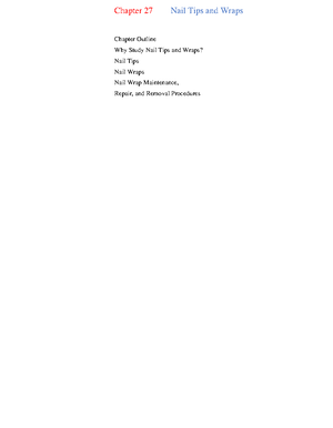 Ch20 Chemical Texture Services - Chapter 20 Chemical Texture Services ...