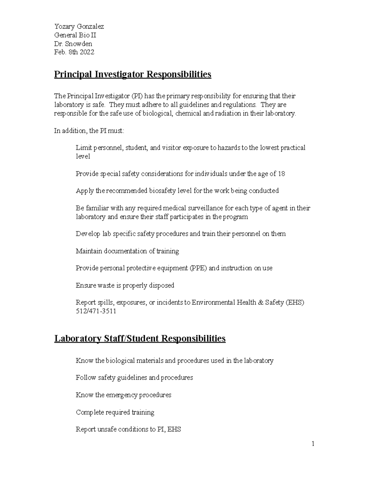 Biosafety-Labs-BSL1-Manual-Template review homework for intro to socio ...