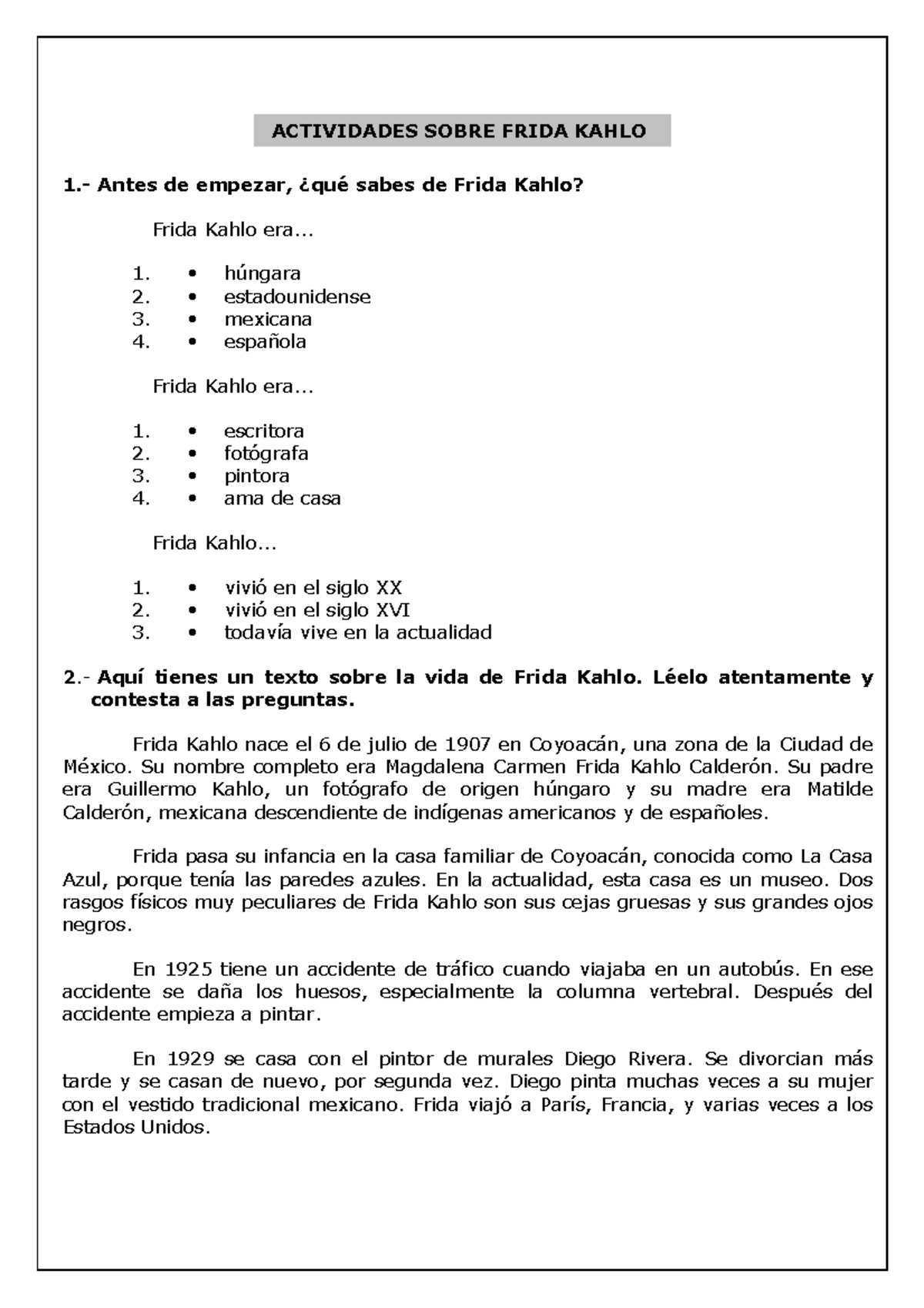 DOC-20221001-WA0001 - actividades - ACTIVIDADES SOBRE FRIDA KAHLO 1 ...