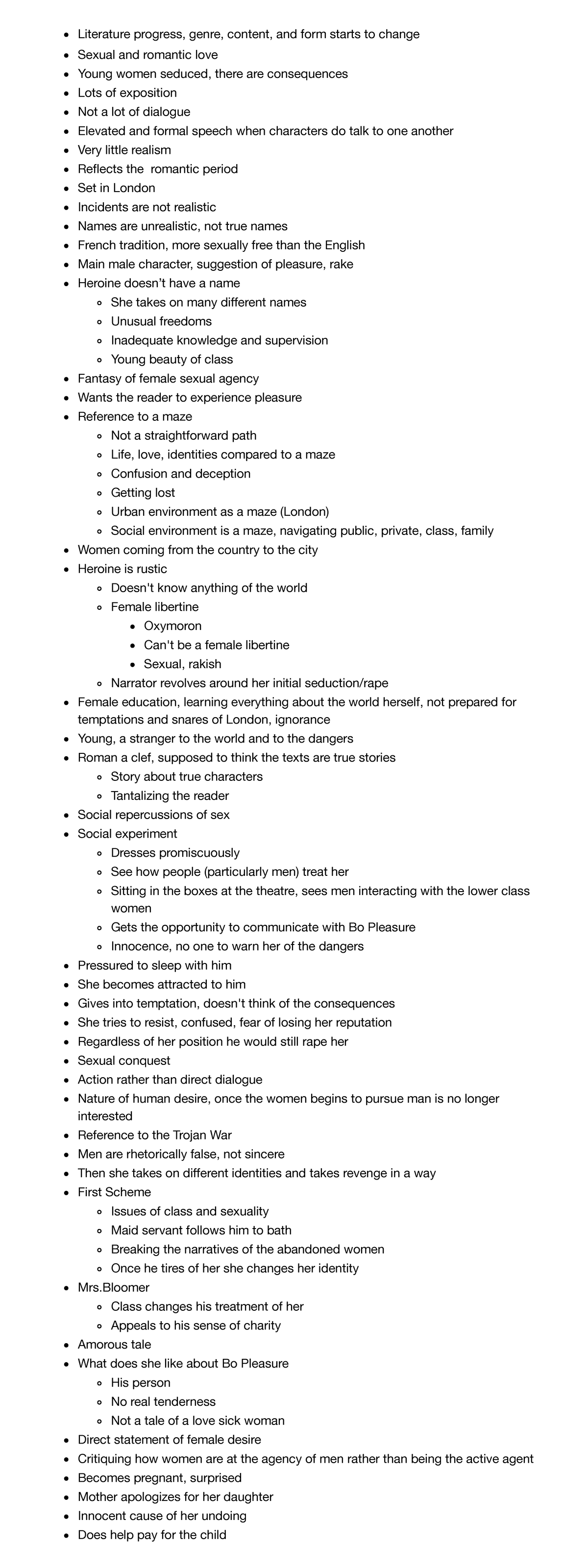 12Eliza Haywood - Fantomina - Literature progress, genre, content, and ...