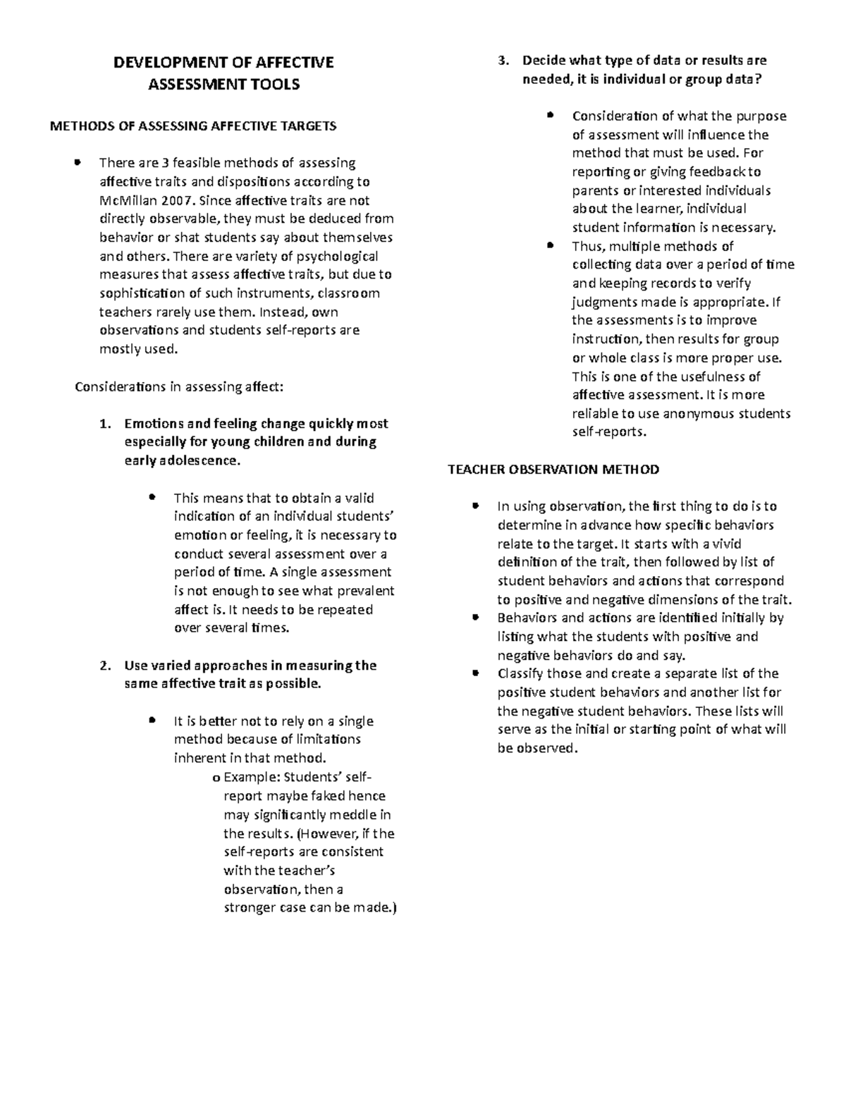 Development Of Affective Assessment Tools DEVELOPMENT OF AFFECTIVE development-of-affective-assessment-tools-development-of-affective