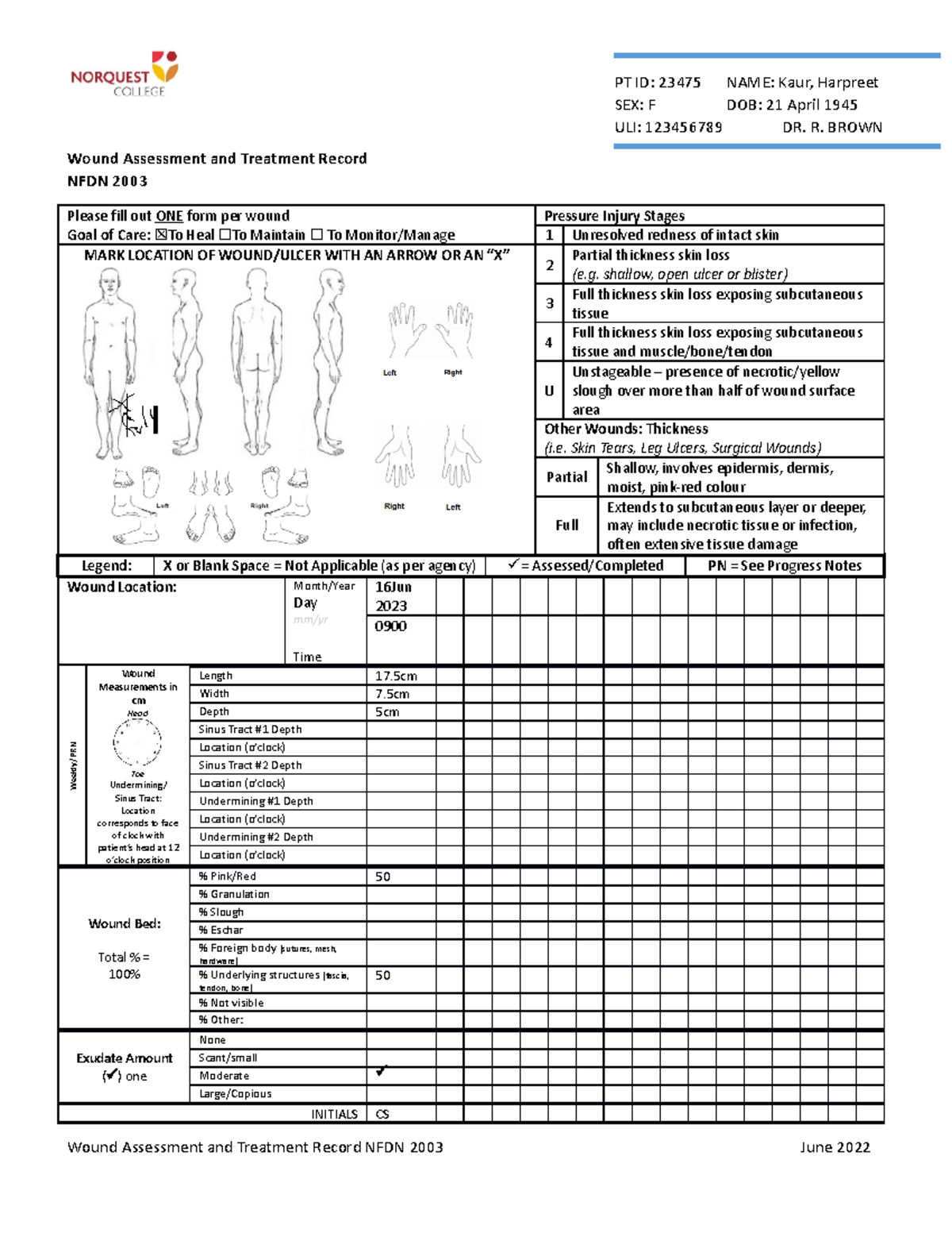 HK wound rec jun16 - simple guidelines - Wound Assessment and Treatment ...