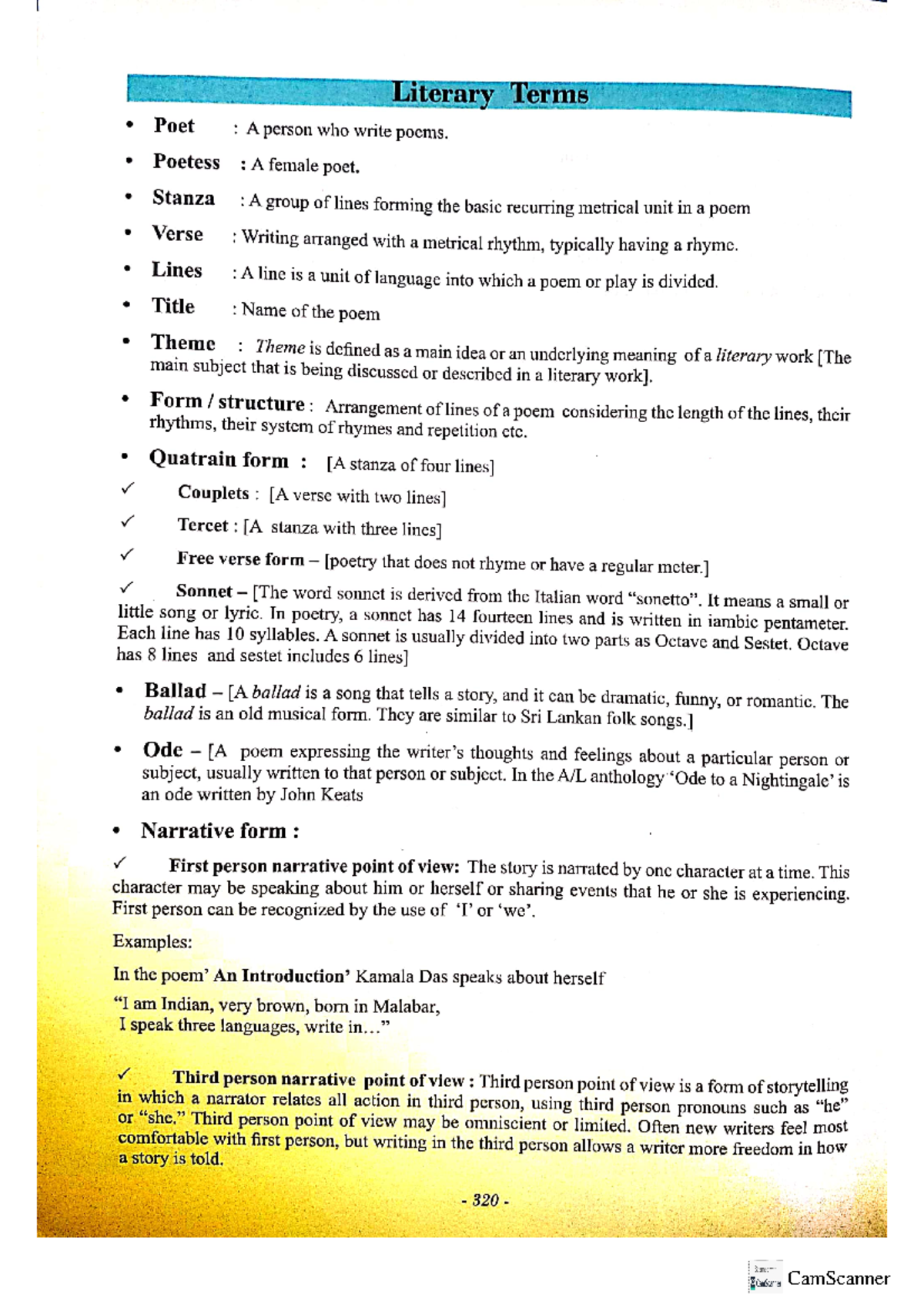 Poetic techniques with Sound devices and Literary Periods - Literary ...