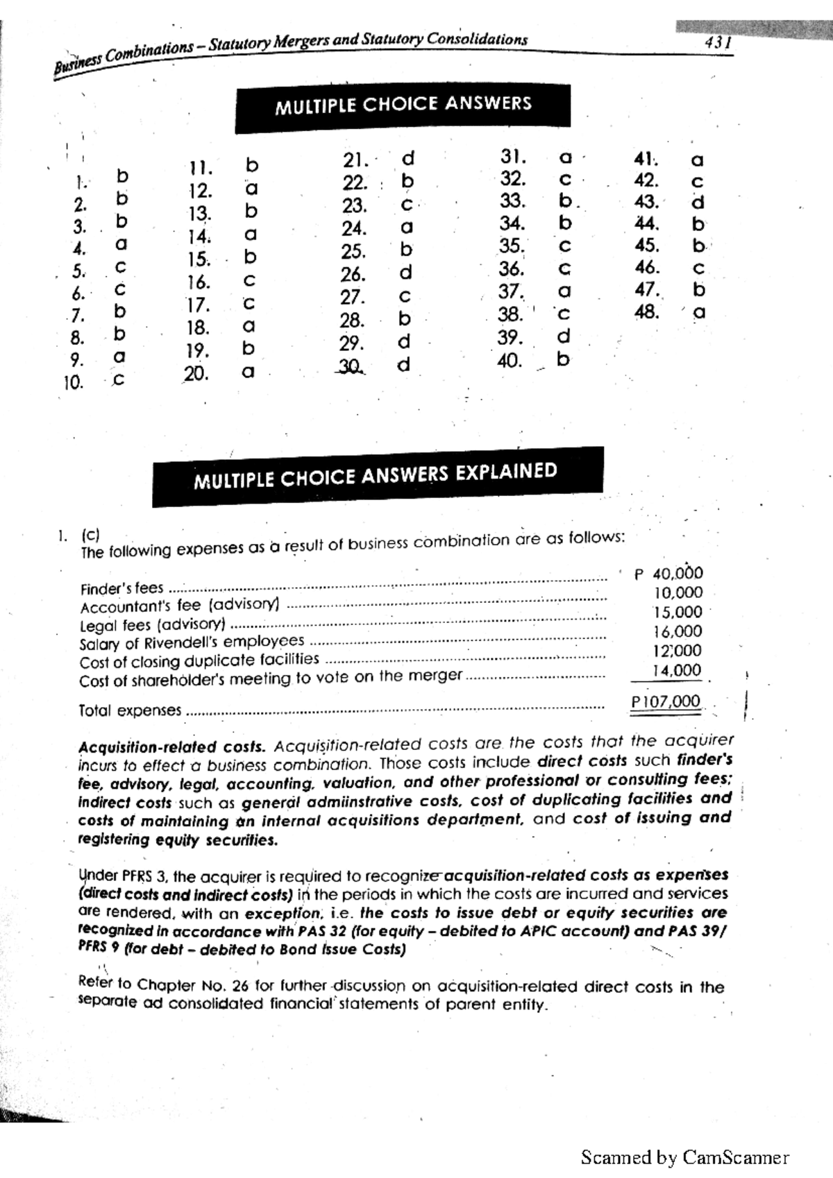 Business Combination Pra Acc Solution - Accounting - Studocu