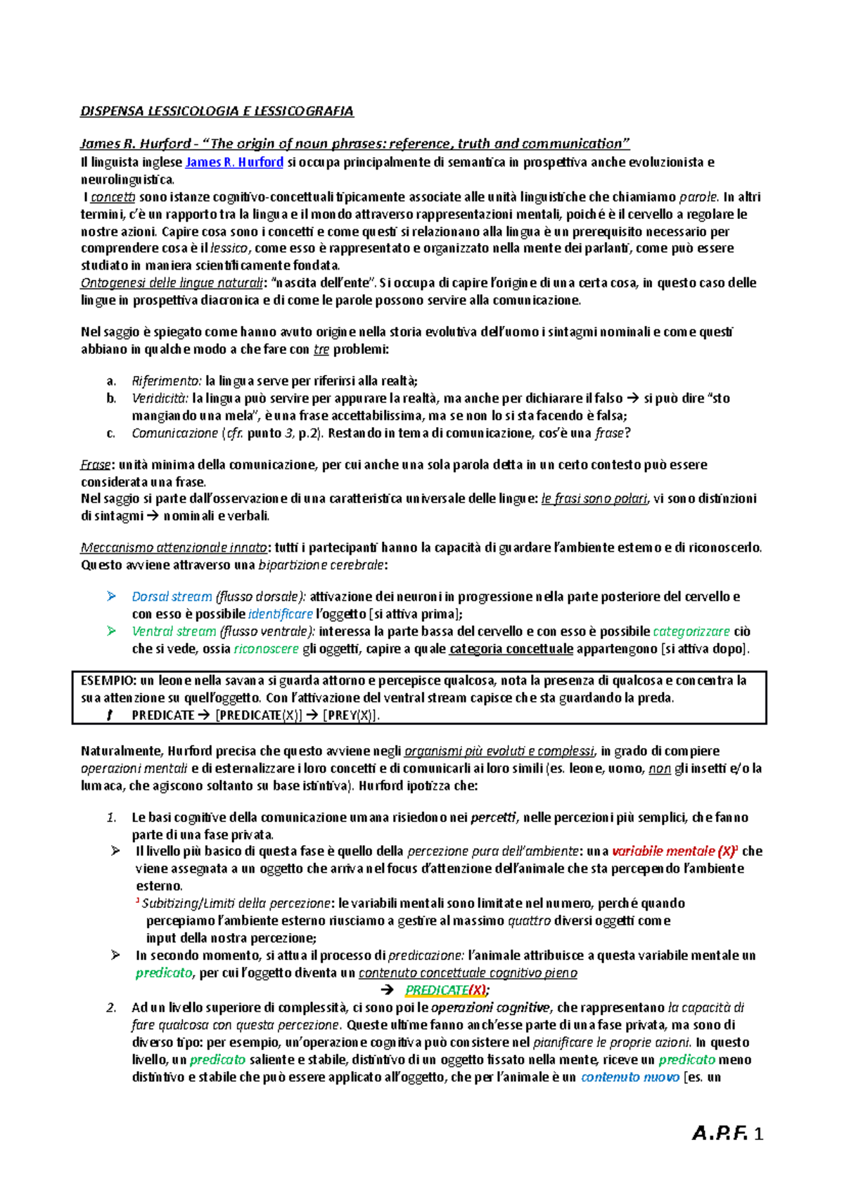 000. Dispensa Lessicologia E Lessicografia - DISPENSA LESSICOLOGIA E ...