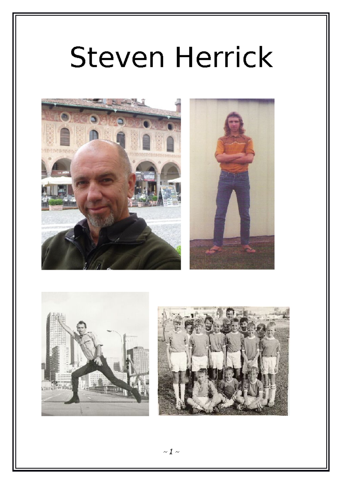 Steven Herrick Poetry - asdfasdfasdfsad - Steven Herrick I was born in ...