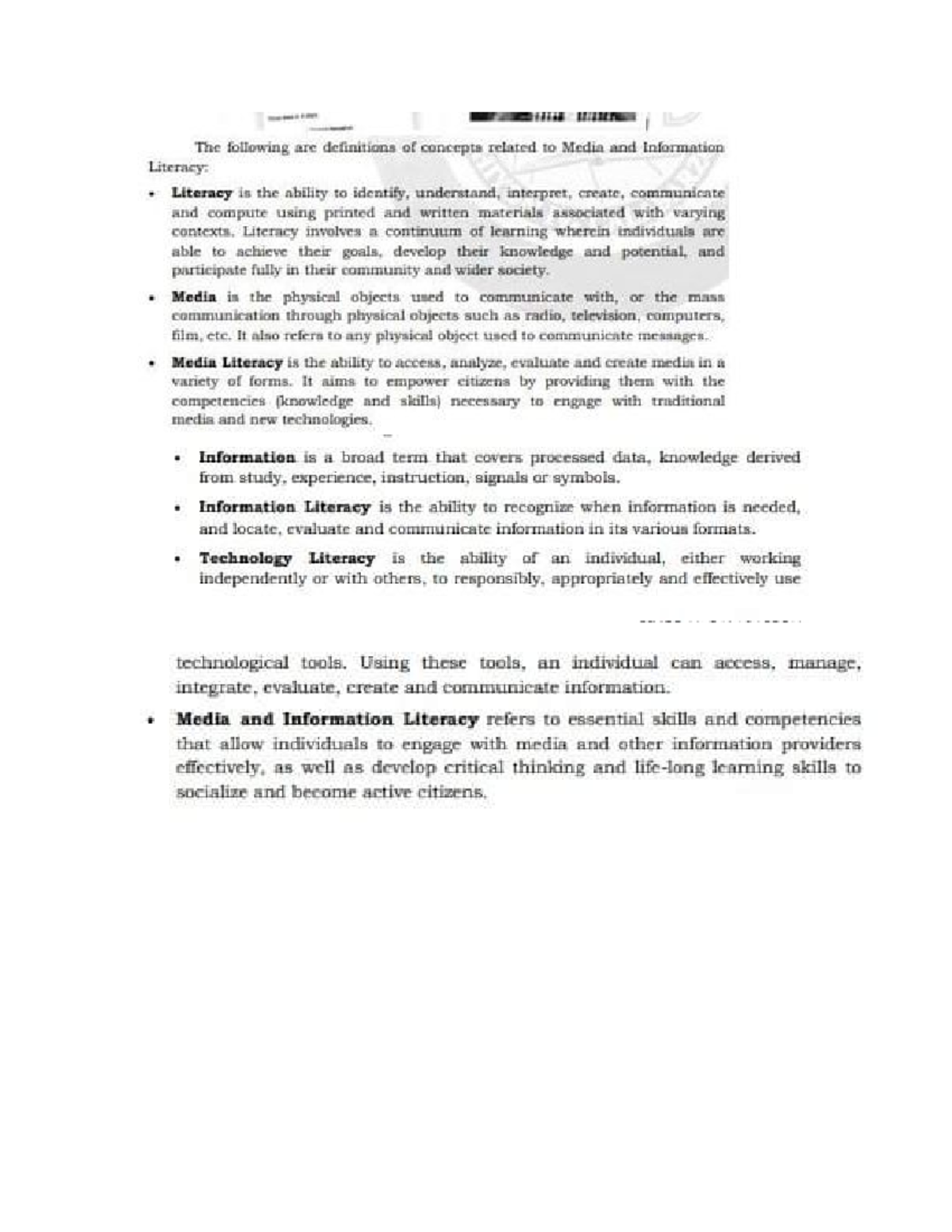 MOD 1 - very helpful - science and technology - Studocu