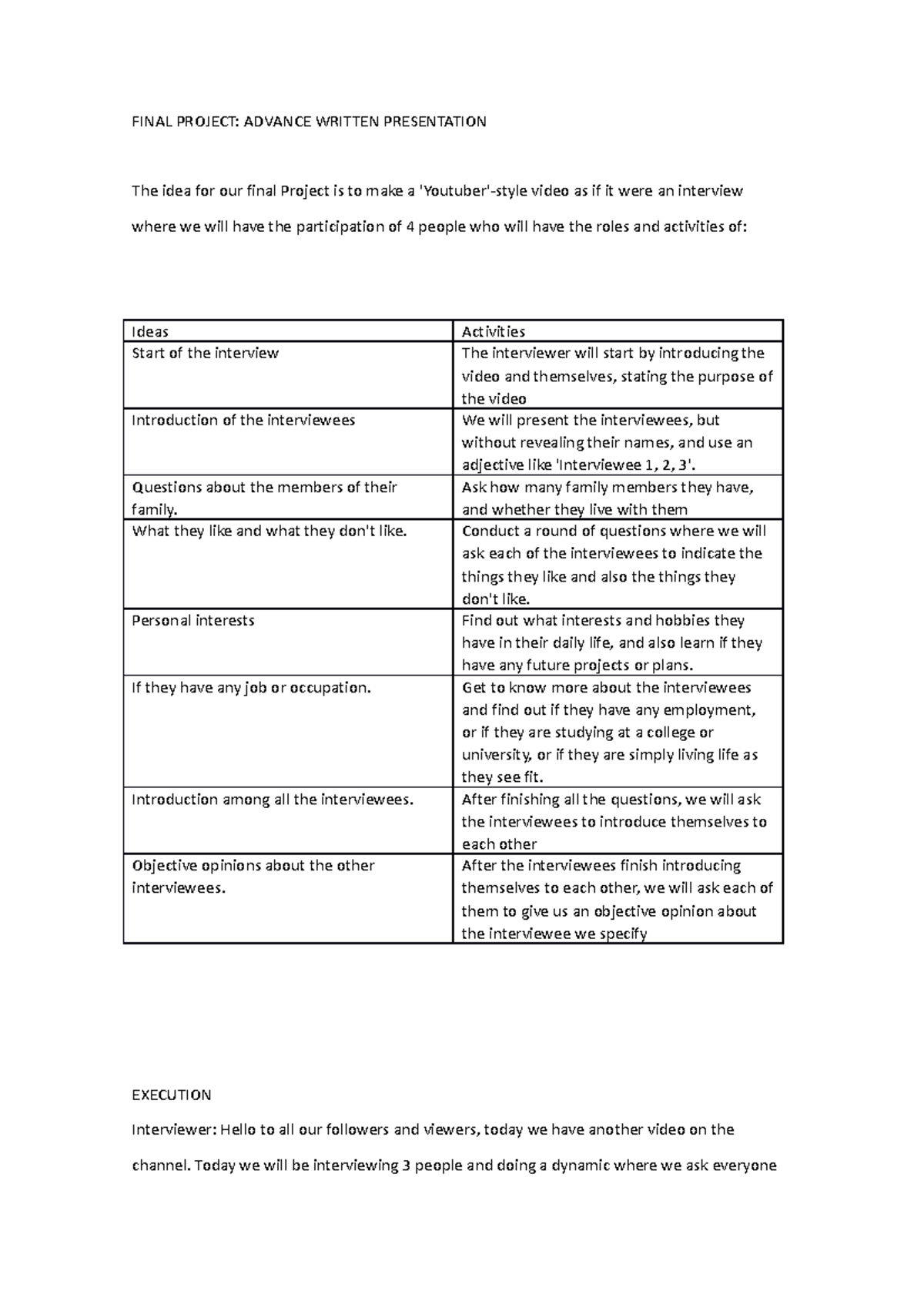 Final Project - PEEU 2 - FINAL PROJECT: ADVANCE WRITTEN PRESENTATION ...