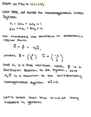 Lesson #5 - Professor Losonczy - Last time , I asked if the matrix ...