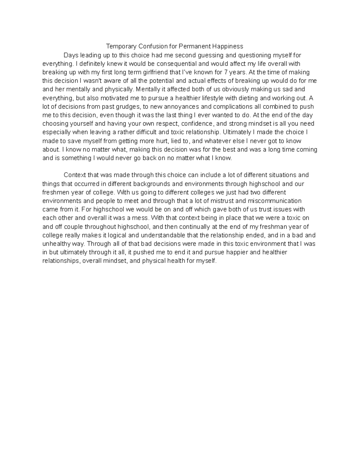 notes for midterm - Temporary Confusion for Permanent Happiness Days ...