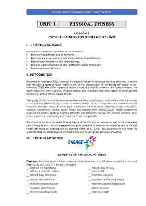 UNIT 1 Lesson 2 - iiiiiiiiiiiiiiiiiiiiiiiii - LESSON 2 HEART RATE I ...