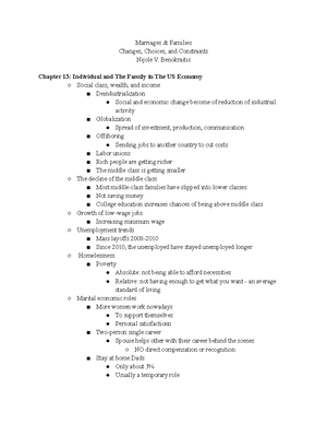 Chapter 1 Review Qs - Sociology of the Family Exam #1 Midterm Review ...