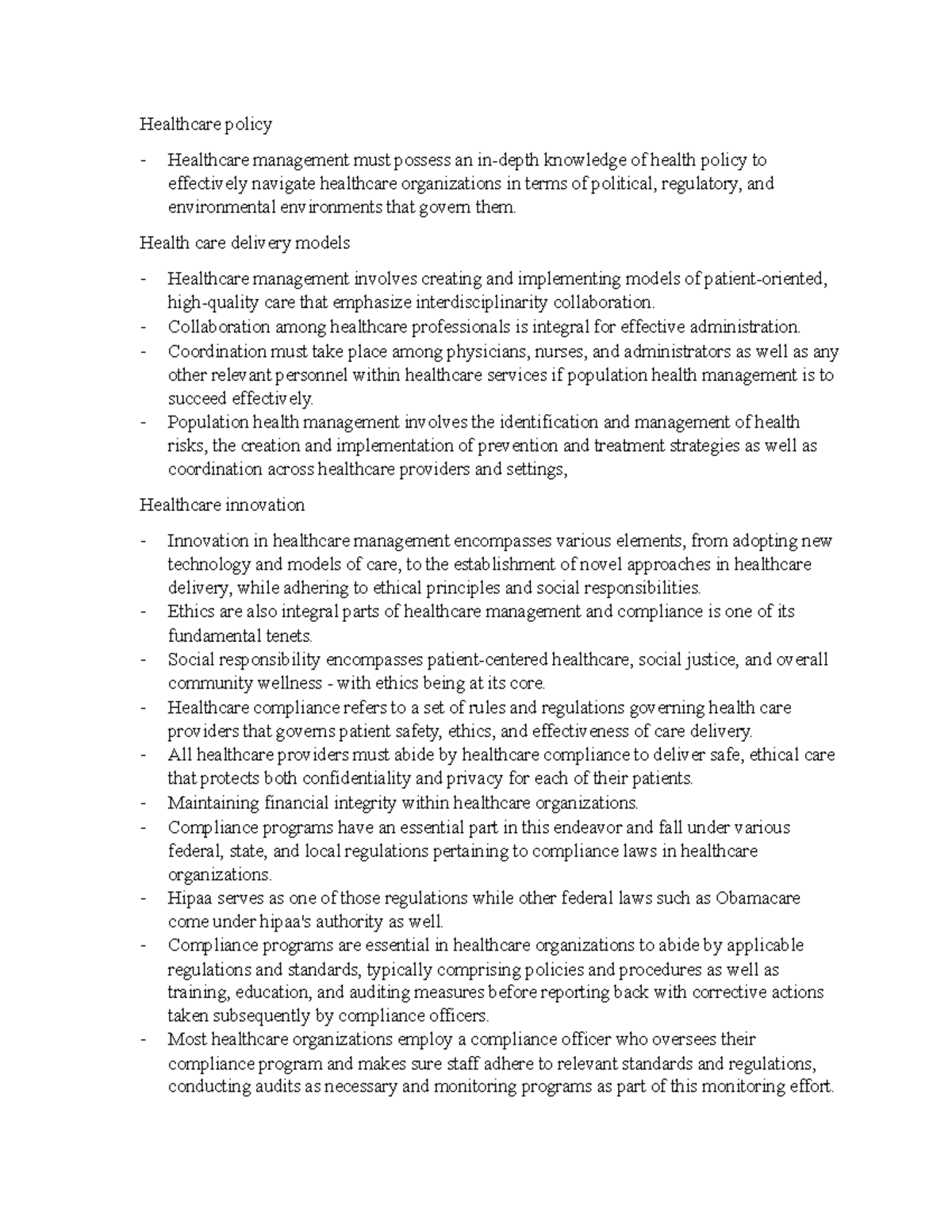 HEW 310 Notes 27 - Health and safety standards and provides skills in ...