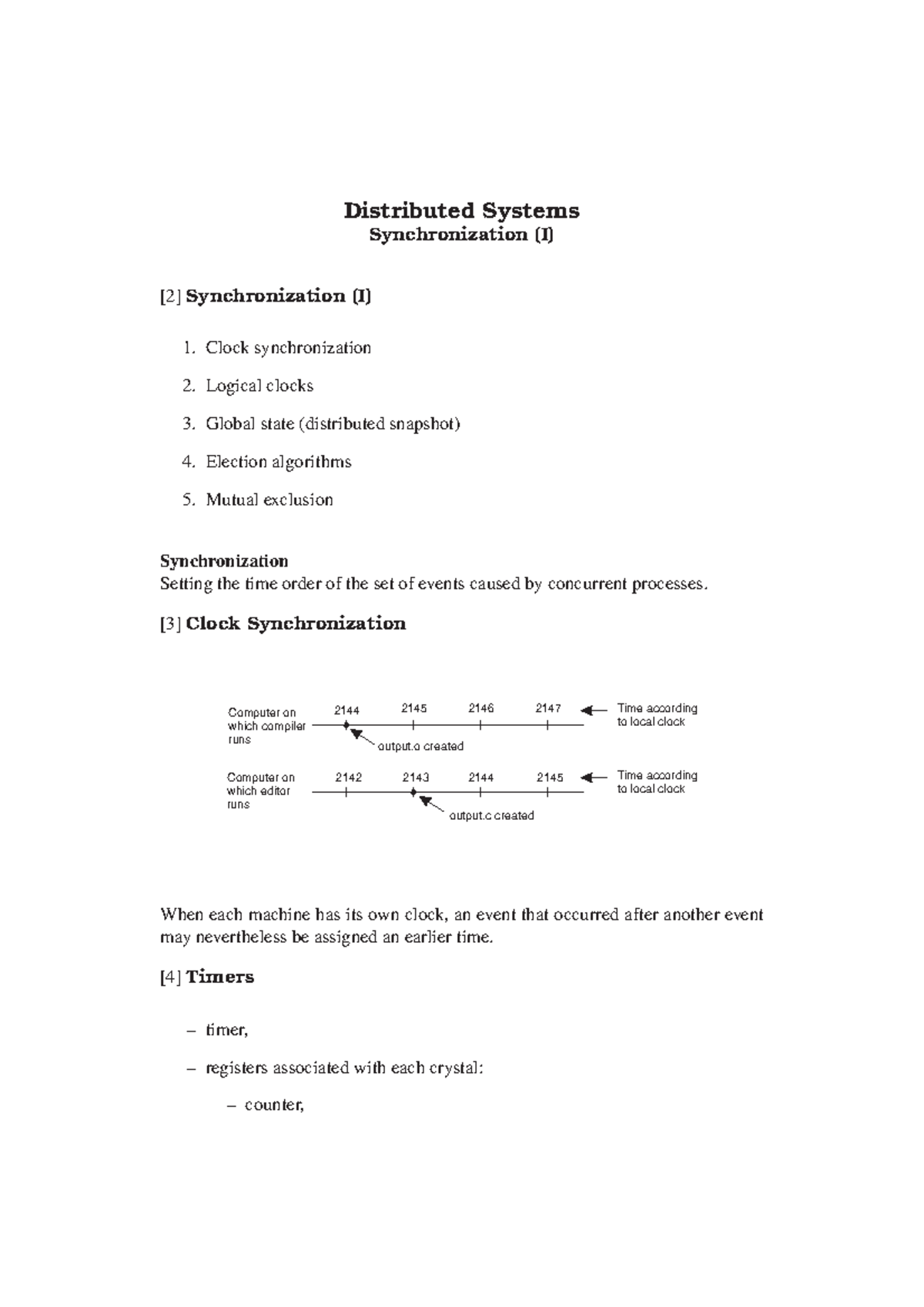 Rso04 pre - Distributed System Notes - Distributed Systems ...