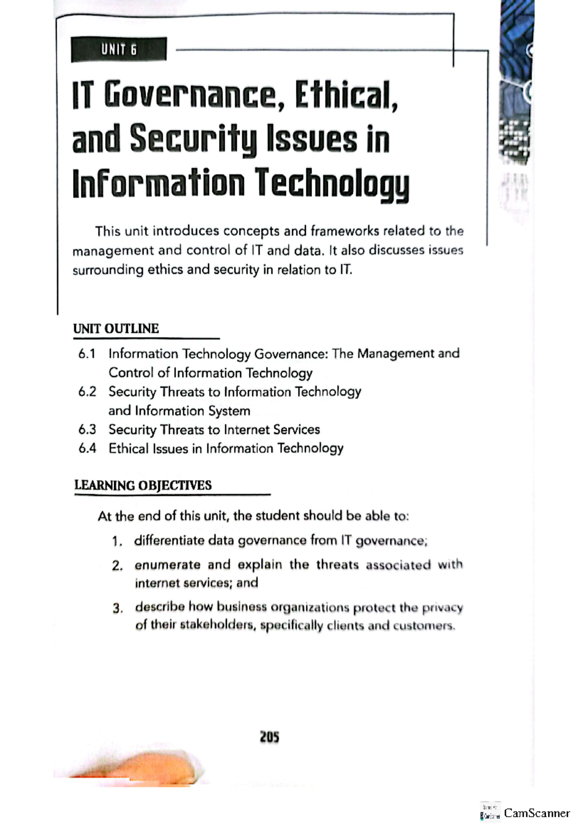 Chapter 6 Information Technology Application in Business - UNIT 6 IT ...