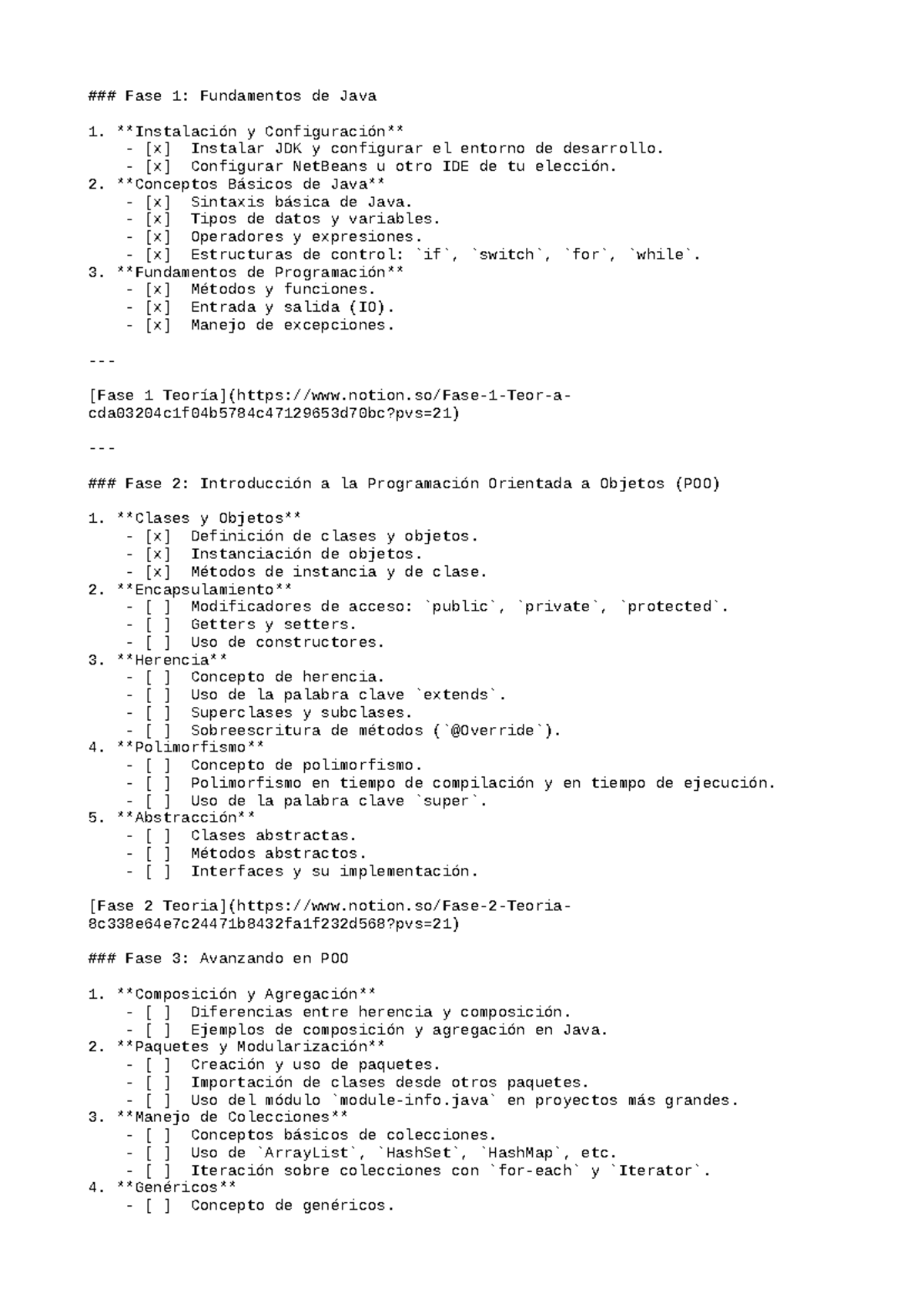 Java god - road map de java - Fase 1: Fundamentos de Java Instalación y ...