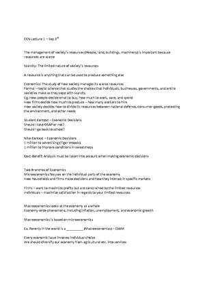 Chapter 2 Management Learning Past to Present - ECN 104 - Toronto Met ...