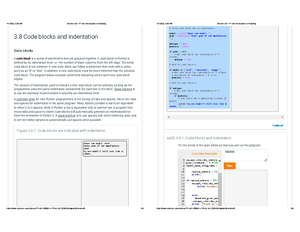 [Solved] Retype the below code Fix the indentation as necessary to make - Introduction to ...