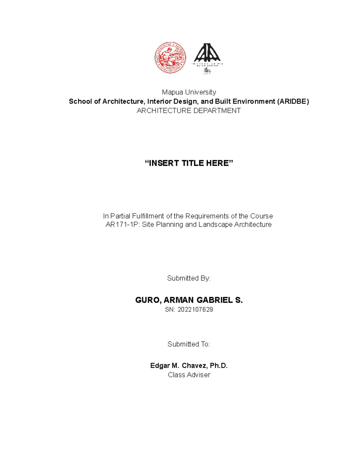 AR171-Research-Paper-Format - Mapua University School of Architecture ...