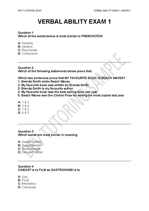 2019 atar notes exam 2 solutions - MATHS METHODS PRACTICE EXAM 2 ...