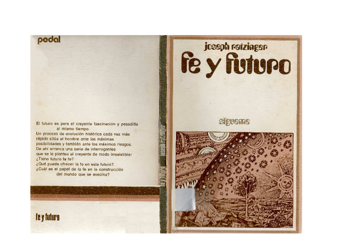 Joseph Ratzinger Fe y Futuro - O Z i—i N S w O o tí fe fe l ...