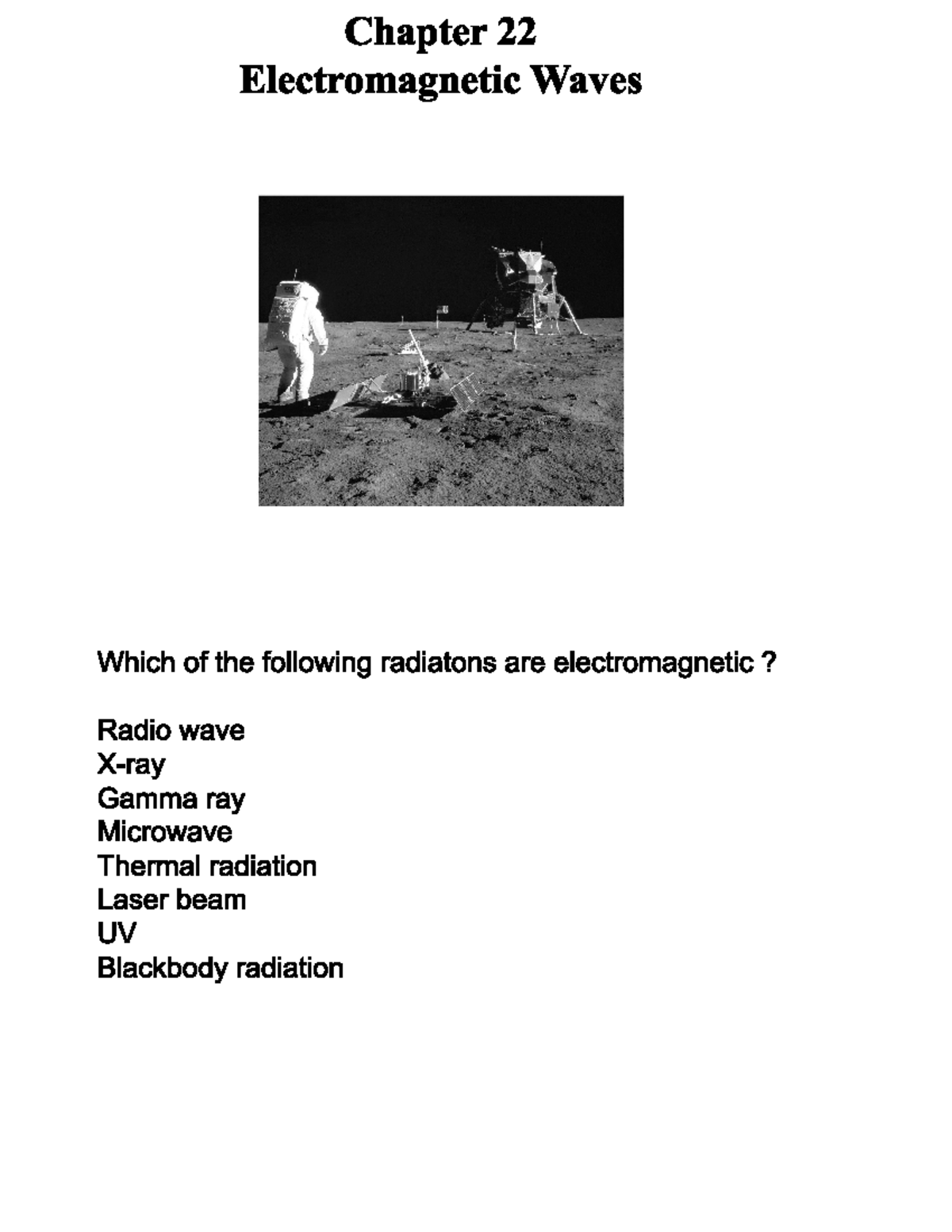 Ch 22 outline pdf - PHYS 1203 - Studocu