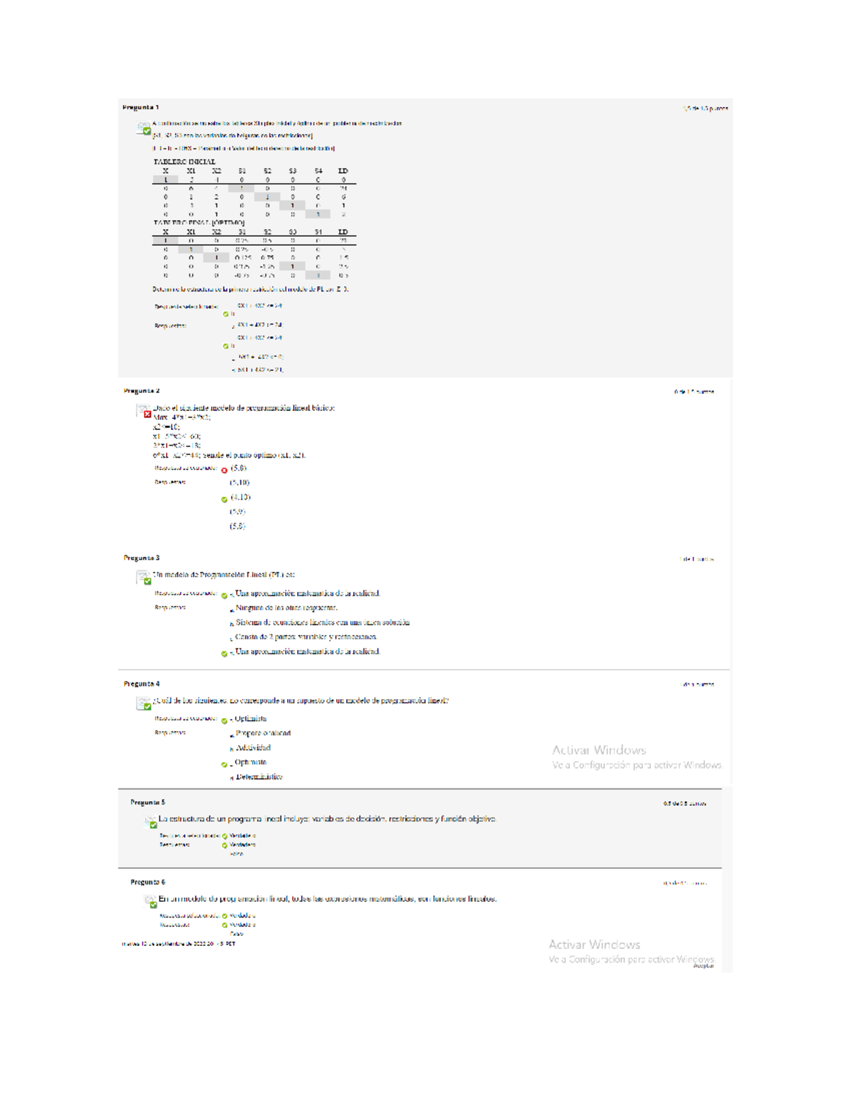 Quiz 1 de iop 1 - quiz 1 de iop 1 de la pc 1 - Investigación de Operaciones 1 - Studocu