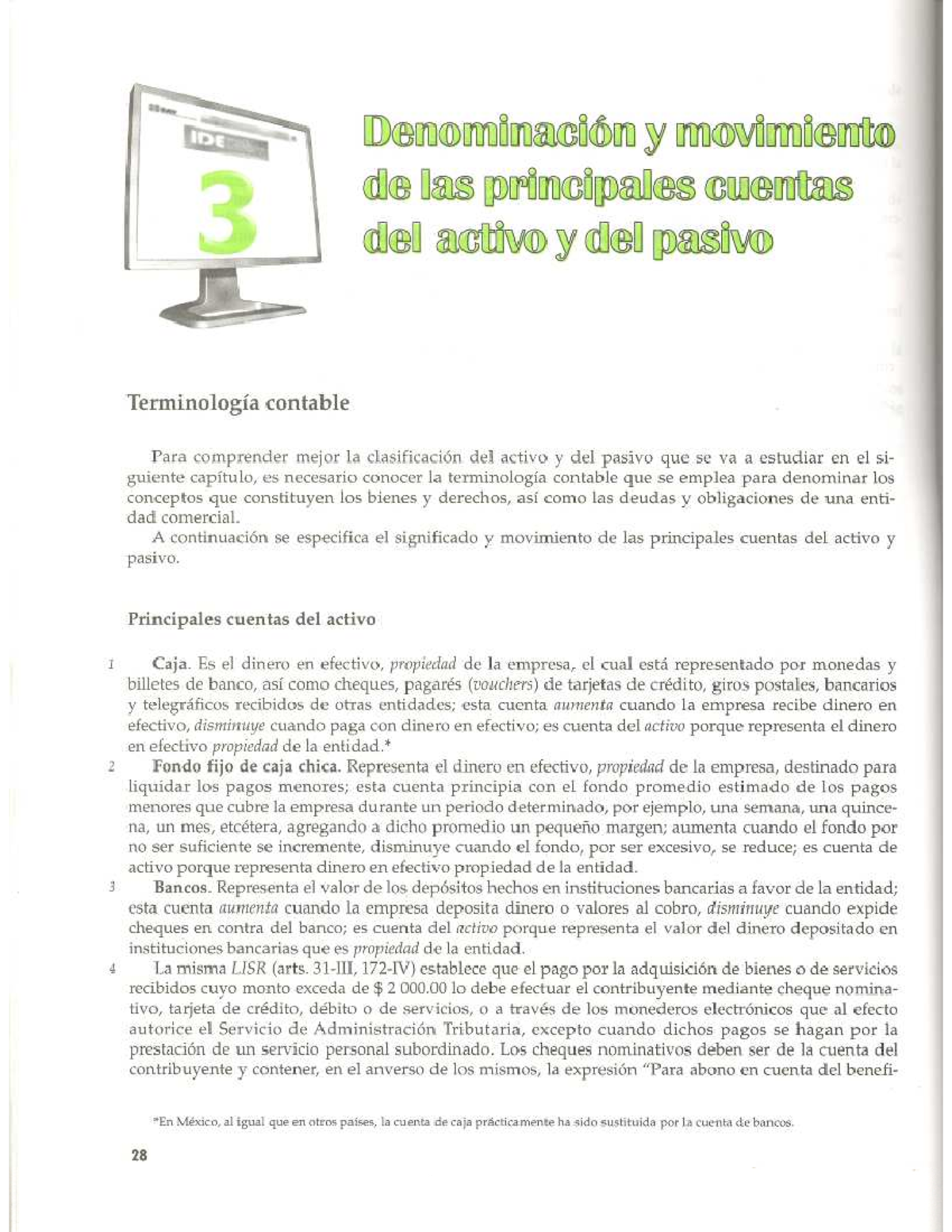 Primer Curso de Contabilidad Elias Lara-27-32 - Contabilidad I - Studocu