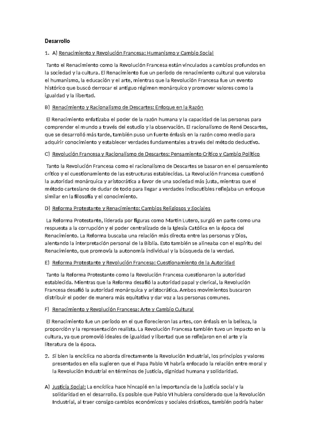 TP 1 DSI - tp oblig - Desarrollo A) Renacimiento y Revolución Francesa: Humanismo y Cambio ...