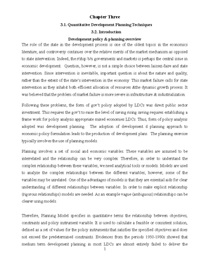 Project planning handout - CHAPTER 1 AN OVERVIEW OF PROJECT ANALYSIS 1 ...