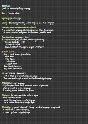American Sign Language - What is the signing space or signing box? It ...