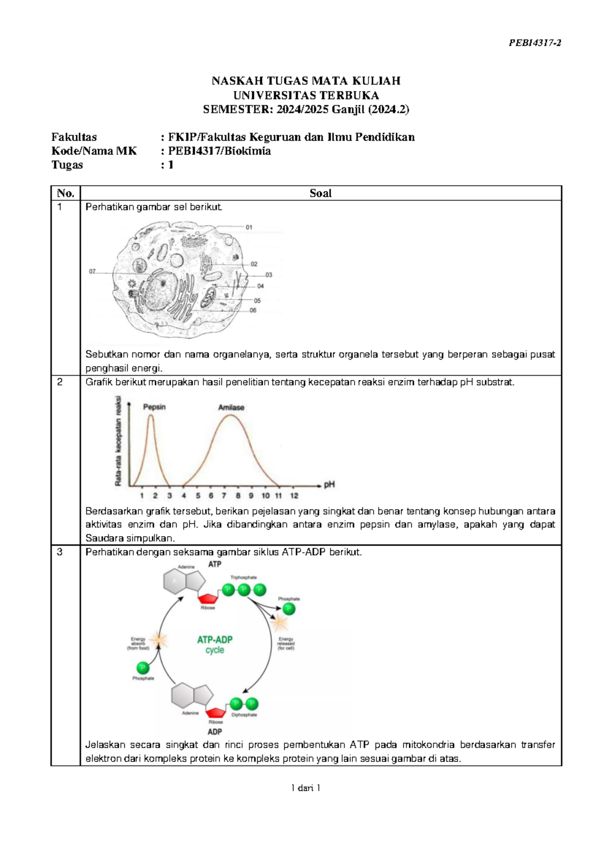 Soal pebi4317 tmk1 2 - i need study more about teknologi pangan - PEBI4317- 2 1 dari 1 NASKAH ...