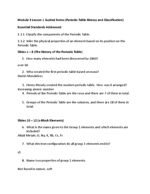 Module Three Lesson Two Guided Notes - Module 3 Lesson 2 Guided Notes ...