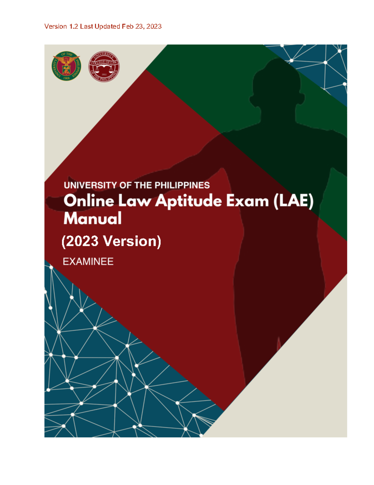 LAE 2023 Manual for Examinees 1 - Version 1 Last Updated Feb 23, 2023 ...